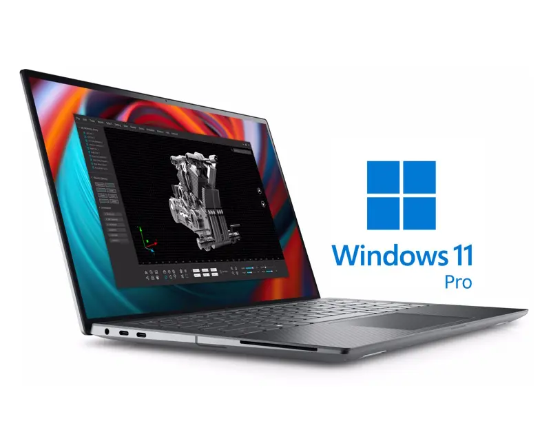 DELL Laptop Precision M5490 14" FHD+ 500nits Core Ultra 7 165H 32GB 1TB SSD RTX 2000 8GB Backlit FP Win11Pro 3yr ProSupport Laptop
