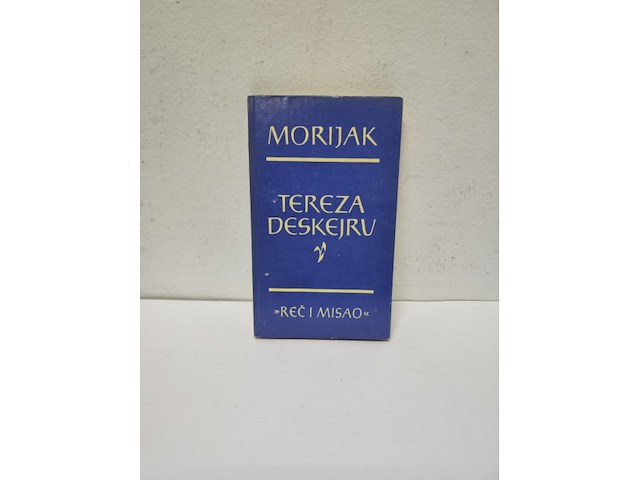 Tereza Deskerjru – Morijak
