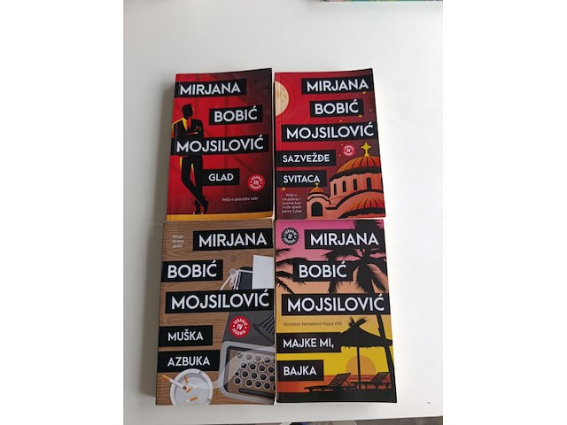 Mirjana Bobić Mojsilović - knjige sa slike