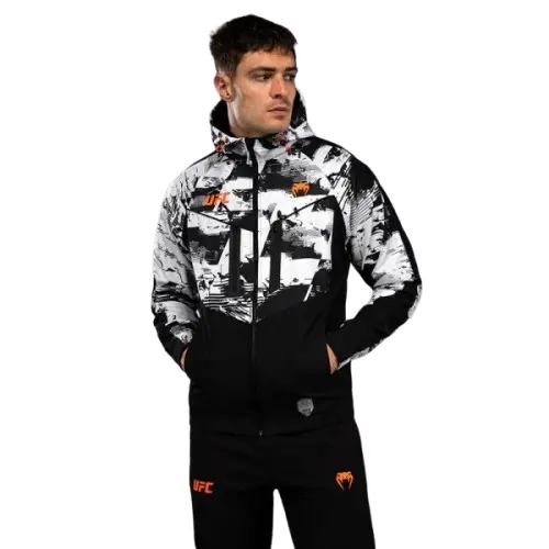 Venum Muški gornji deo trenerke UFC Zenith Authentic Fight Week, Beli