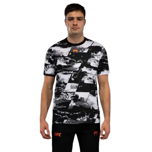 Venum Majica UFC Zenith Authentic Fight Week, Kratak rukav, Bela