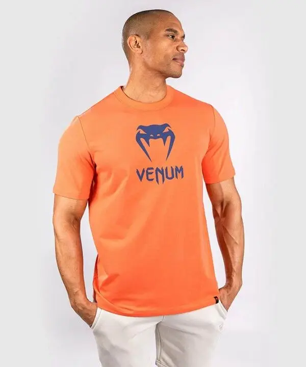 Venum Majica Classic, Narandžasta-Navy Blue, XXL