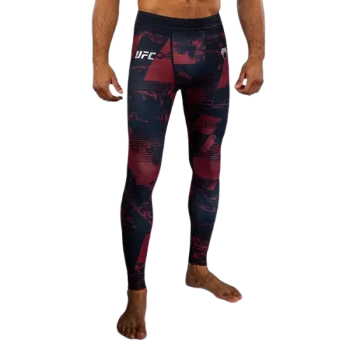 Venum Muške sportske helanke UFC Zenith Authentic Fight Week, Maskirne, Crveno-crne