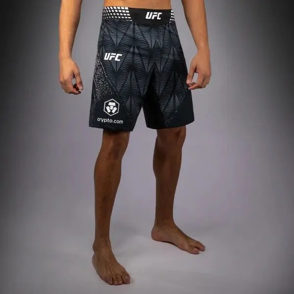 Venum Muški borilački šorts UFC Zenith Authentic Fight Night, Dugi, Crni