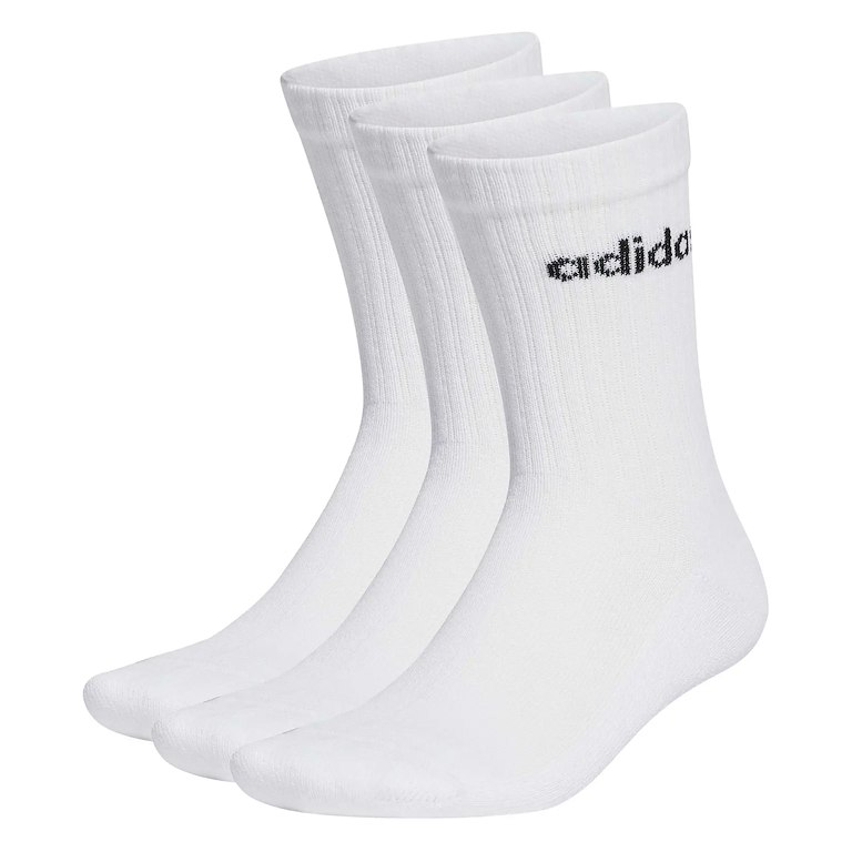 Adidas Čarape C Lin Crew 3P, HT3455, 3 Para, Bele