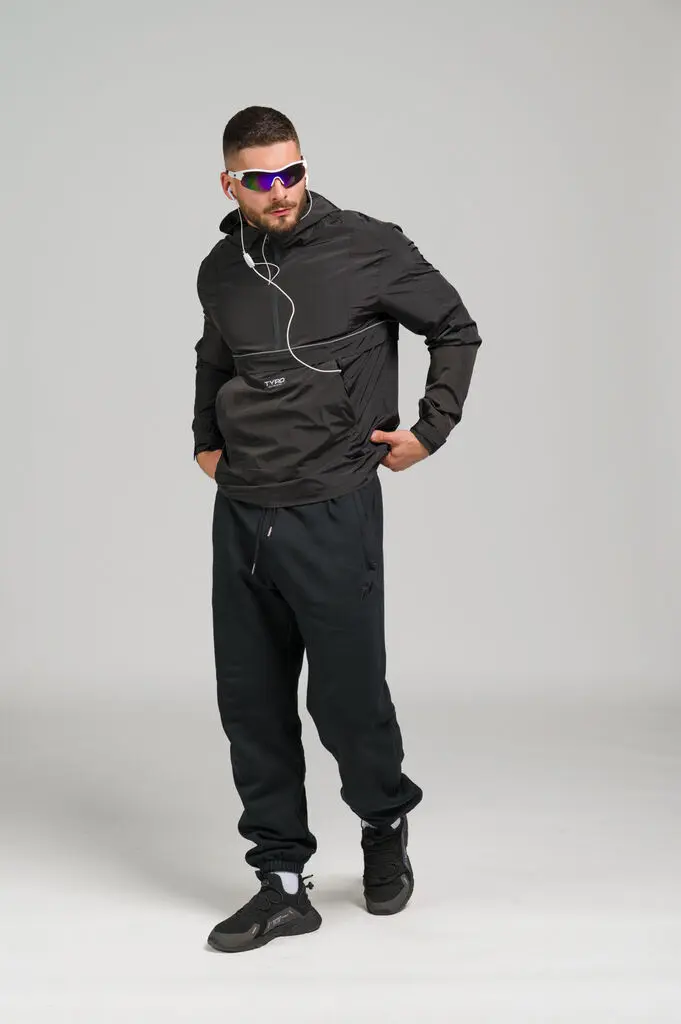 Tyro Unisex jakna Rapid, Crna