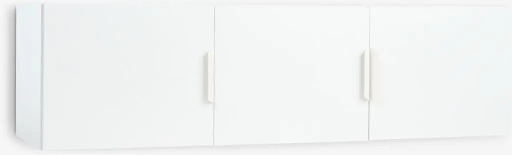 Linnea Gornji deo ormara sa 3 vrata, 144x40cm, Beli