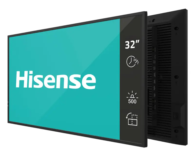 HISENSE Grafička tabla 32DM66D 32" FHD 500 nita, Crna