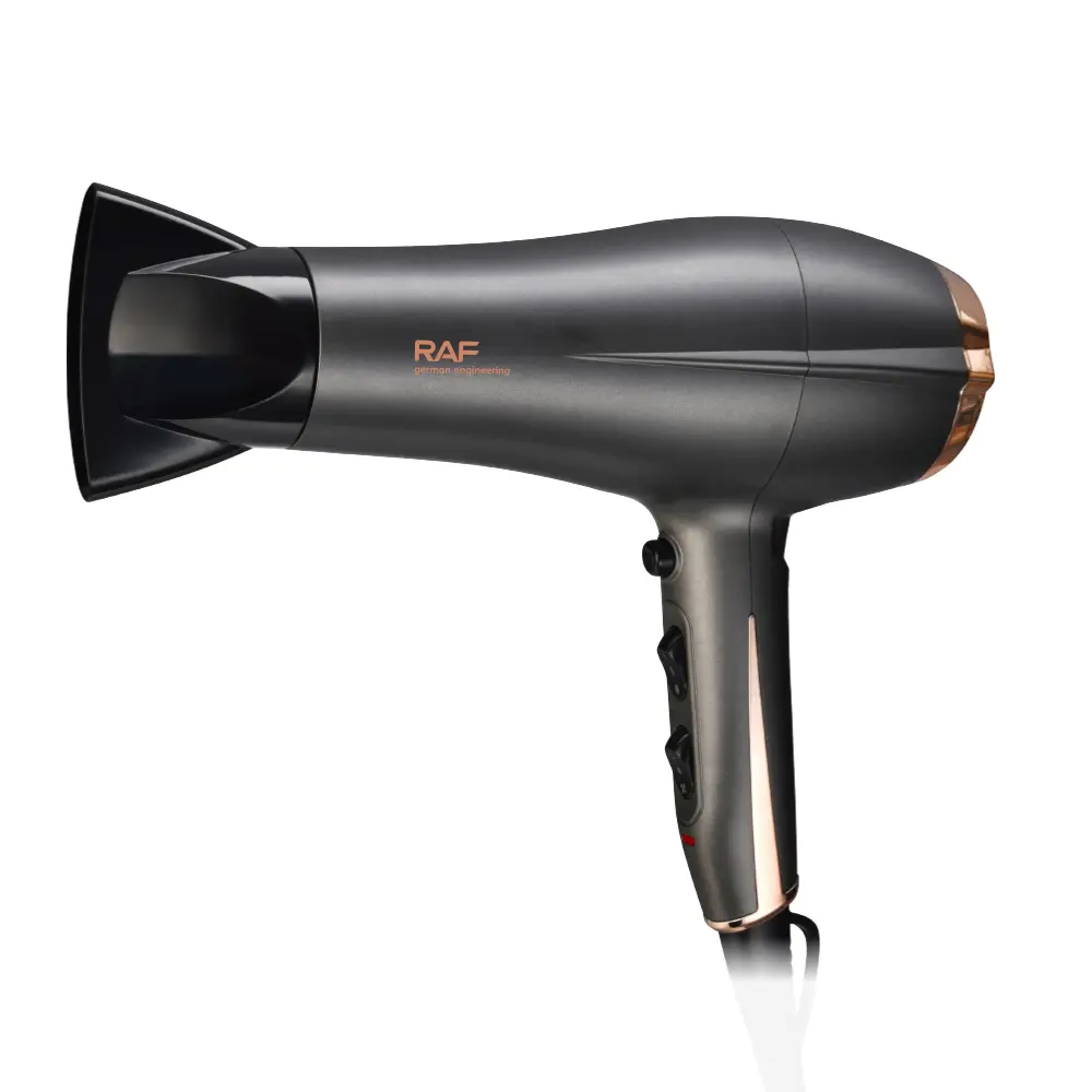 Raf Fen za kosu R.409B, 2200 W, Crni