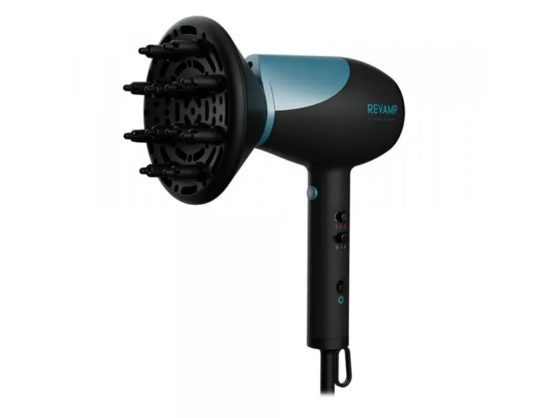 Revamp Progloss Hydro Shield X Shine Fen za kosu, 800 W,Crni
