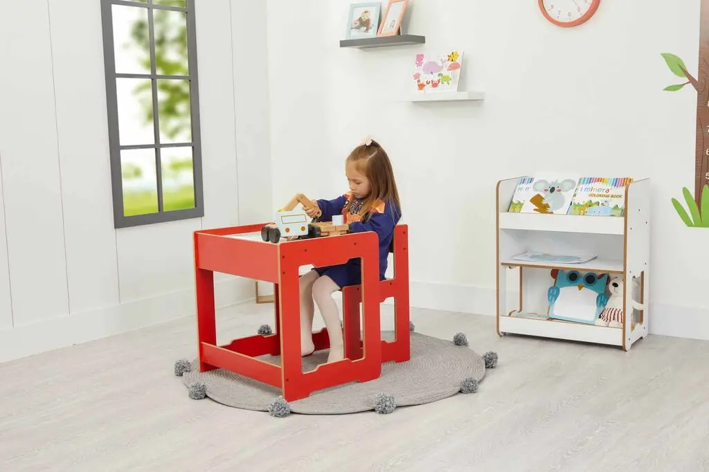 Hanah Home Polica za knjige, 57x70x34cm, Bela