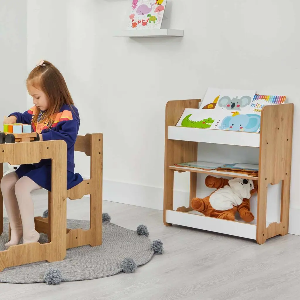 Hanah Home Polica za knjige, 57x70x34cm, Bela