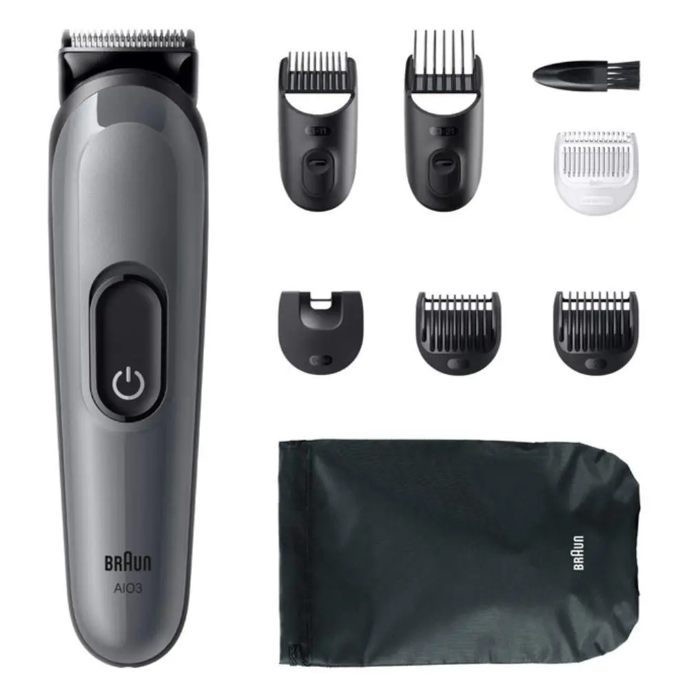 Braun Multi-trimer AIO3540, Sivi