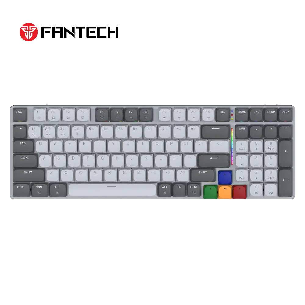 Fantech Mehanička tastatura MK916 RGB Maxfit AIR99, Wireless, Siva