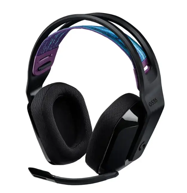 LOGITECH Bežične gaming slušalice G535 crne