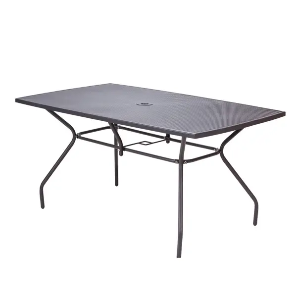MELFI Baštenski metalni sto 150×90×74 cm