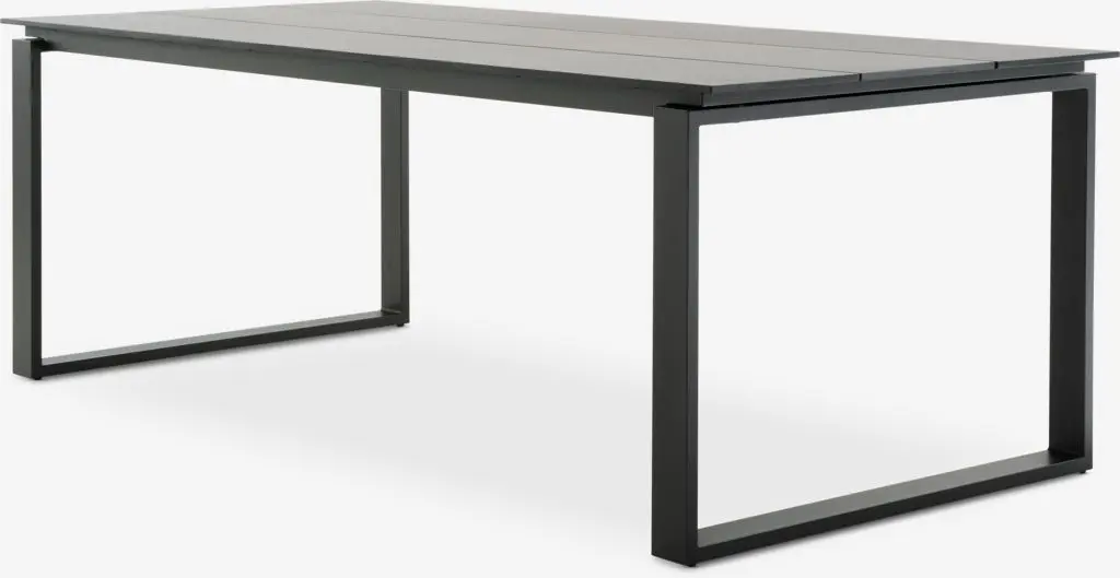 Linnea Baštenski sto, 100x215cm, Sivi