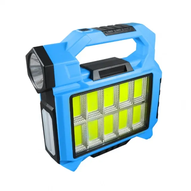Punjiva LED baterijska lampa YW17417-3782BL, Svetloplava