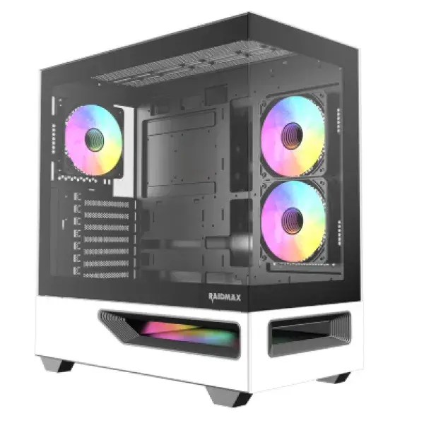 Dsc Gaming računar, Ryzen 7 7700X, 32GB, M.2, 2TB, RTX 5070, 12GB, 750W, Crno-beli