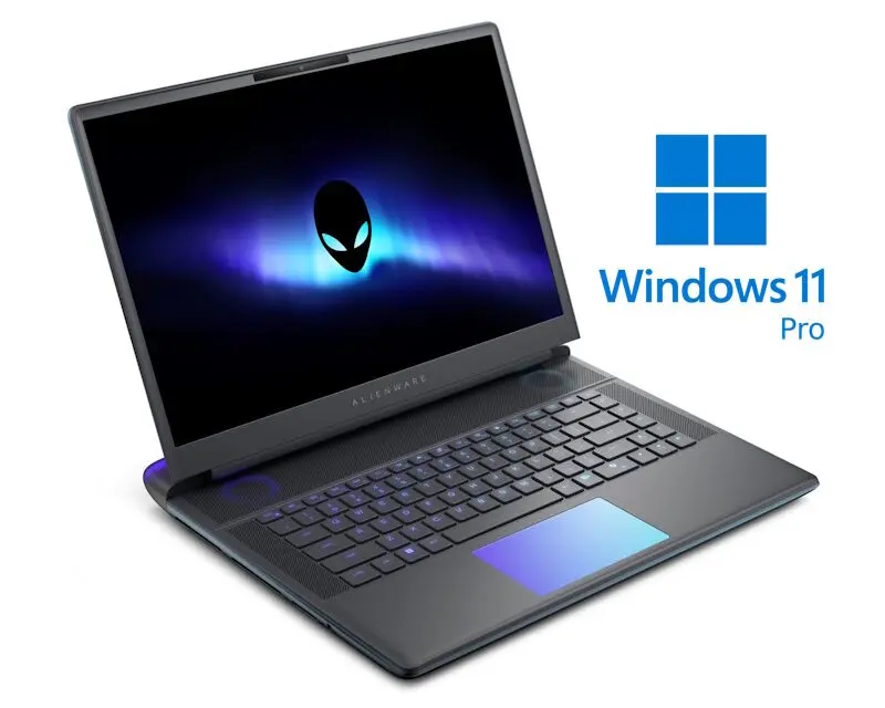 Dell Gaming laptop Alienware 16 Area-51 16" QHD+ 240Hz, 500nits Core Ultra 9 275HX 64GB, 2TB SSD, GeForce RTX 5090 24GB, RGB, Backlit Win11Pro, Tamnosivi