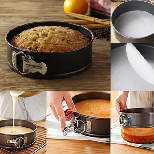 Bake Love Okrugli karbonski kalup za torte, 28 cm