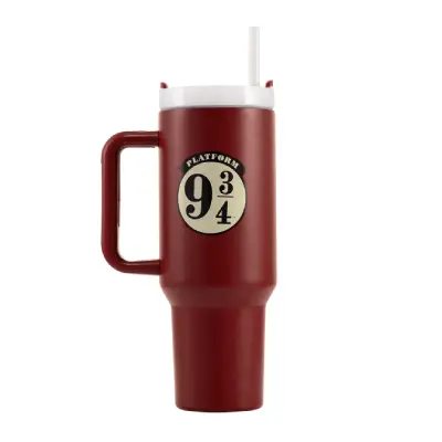 Pyramid International Čaša za poneti Platform 9 3/4 Harry Potter, 1.2l, Bordo