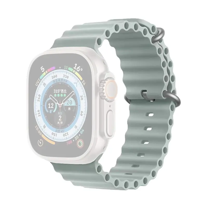 MOYE Zamenska narukvica za pametni sat Ocean, 44/45/49mm, Sivi