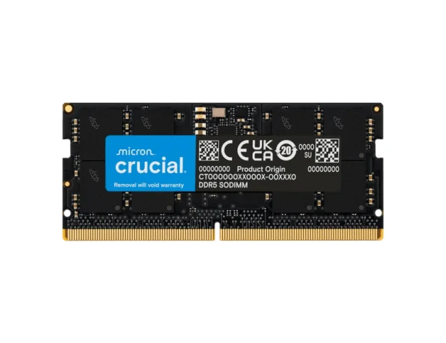 Crucial 32GB SO-DIMM DDR5 5600MHz CT32G56C46S5 memorija za laptop