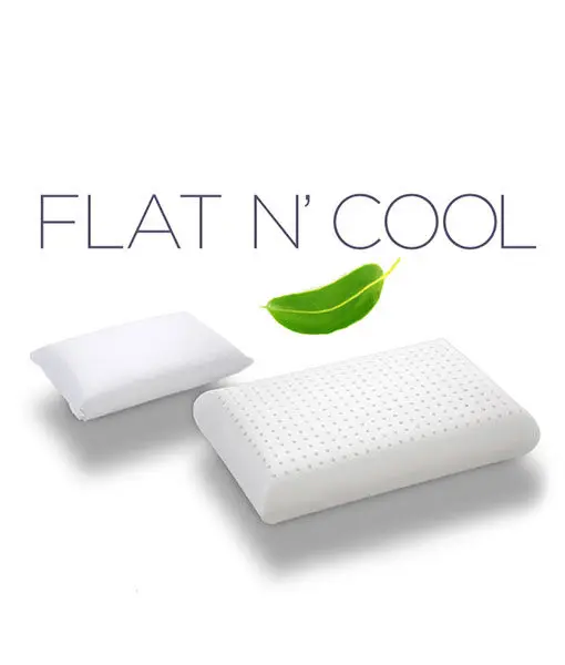 Latex Jastuk Flat & Cool Natur 40x70x12cm, Beli