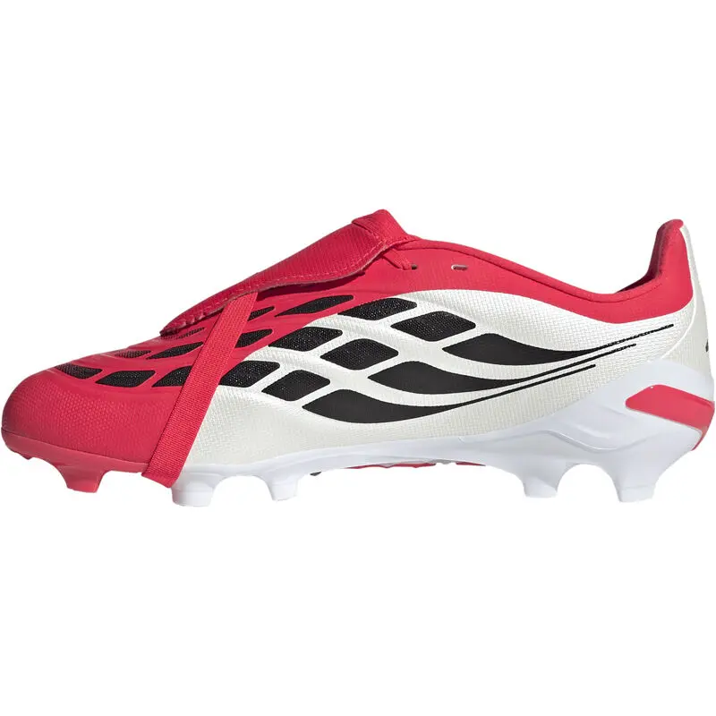 Adidas Kopačke za dečake Predator League FT FG, Crveno-bele