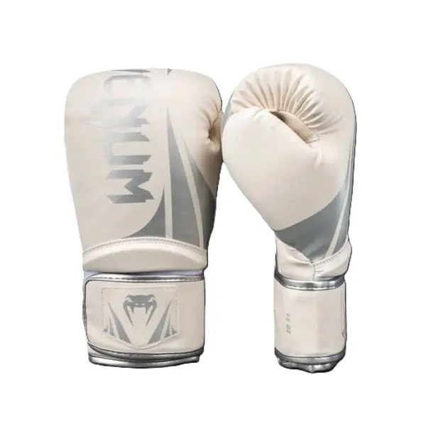 Venum Rukavice za boks Challenger 2.5, Belo-srebrne