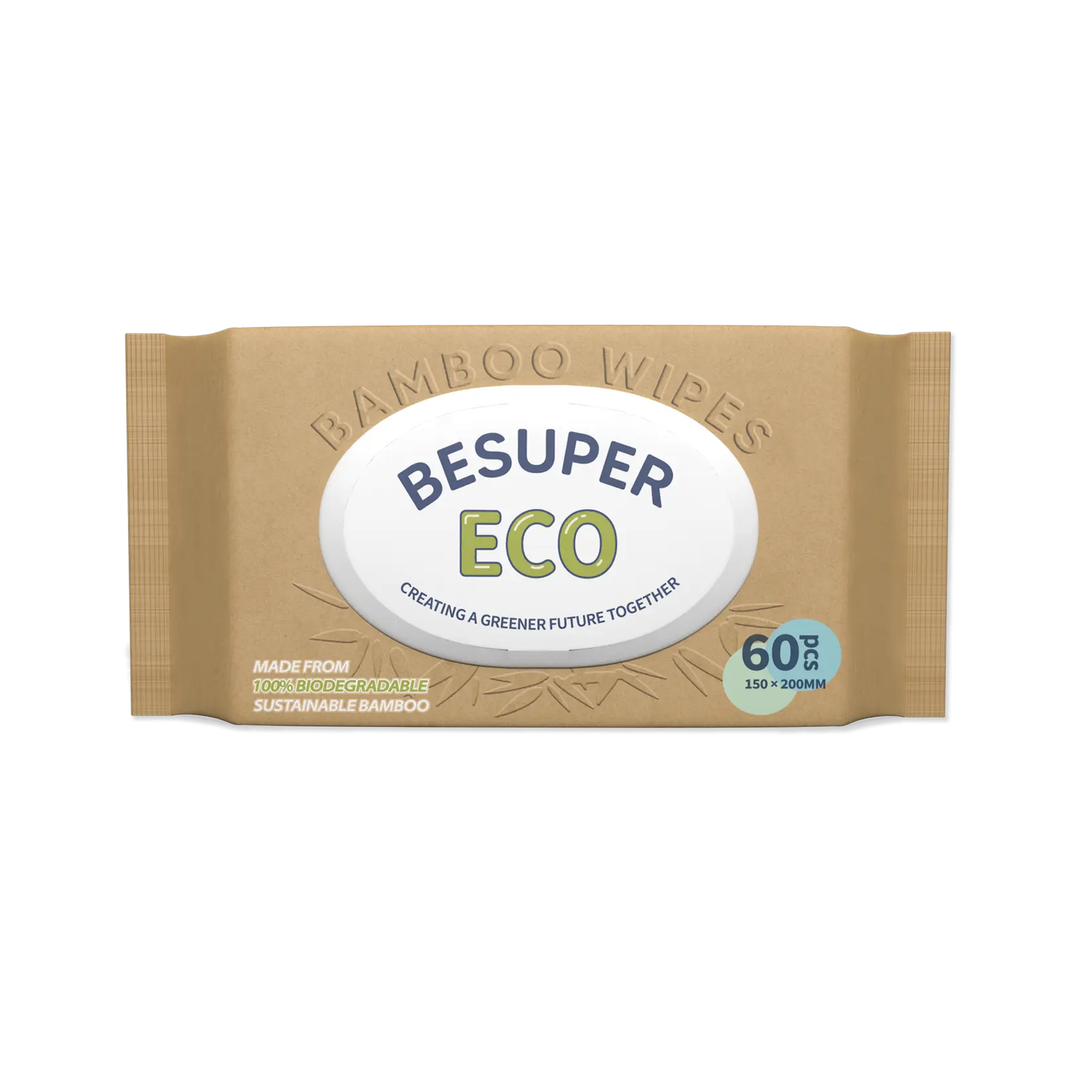 BESUPER ECO Bamboo Vlažne maramice 60/1