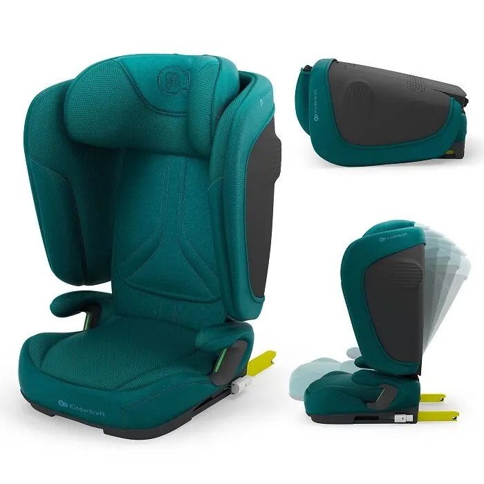 Kinderkraft Auto sediste Unity2, 100-150cm, Zeleno