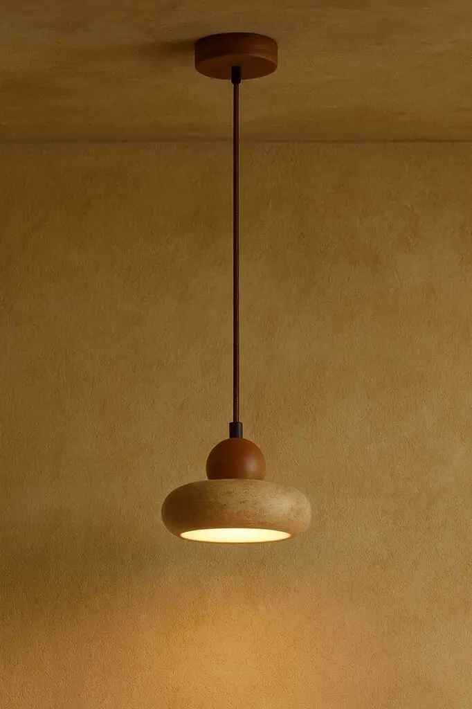 Opviq Luster Round, 140cm, Smeđe boje