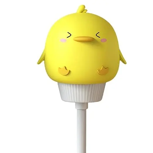 Noćna lampa za dečiju sobu Pile, USB, Žuta