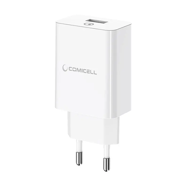 Superior Adapter punjača Comicell CO-BA21A Fast QC3.0 18W 3A, Beli