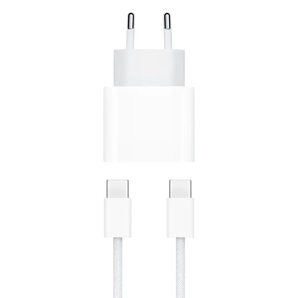 Kućni punjač za Iphone 15/16/17 PD Fast charger 35W Type C na Type C HQ, Beli