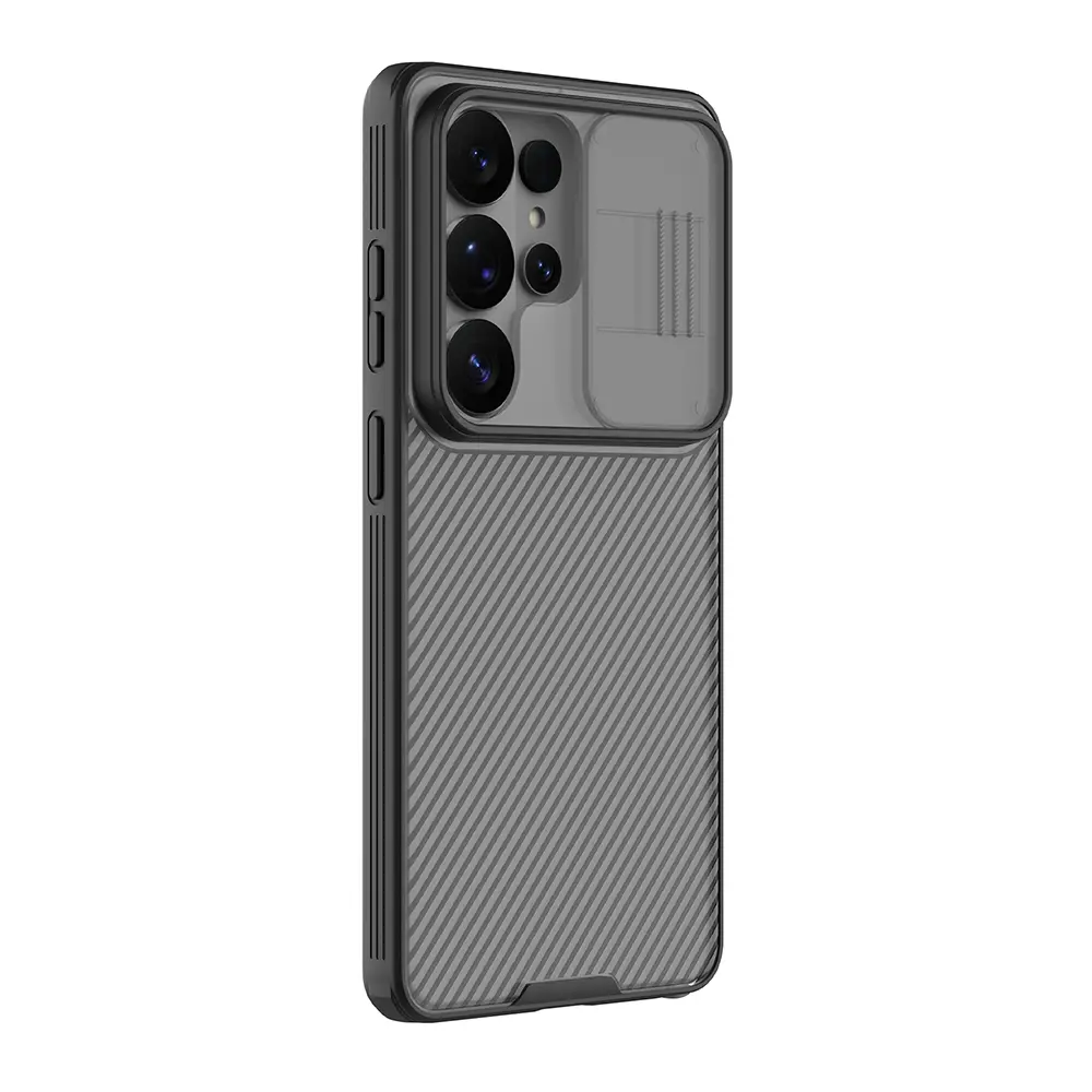 Maska za Samsung Galaxy S26 Ultra 5G providno Nillkin Camshield Pro crna