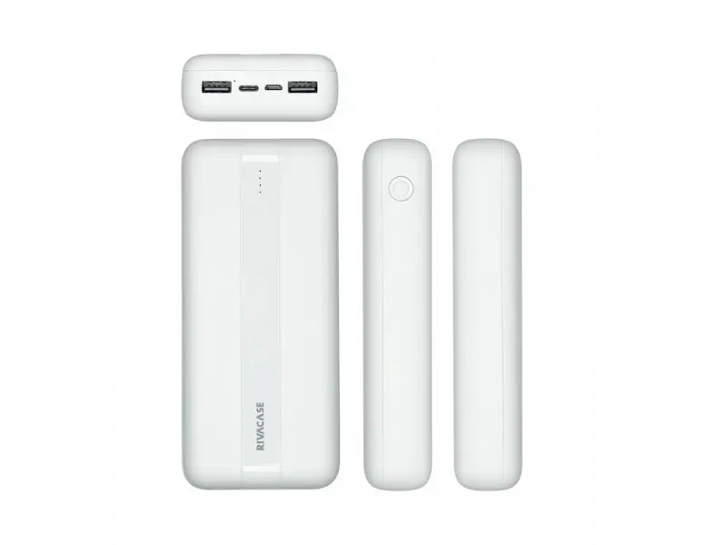 RIVACASE VA 2081 Eksterna baterija 20000mAh, Bela