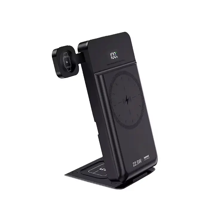 Power Bank REMAX RPP-D3 20W+22.5W Fast Charging 10000mAh Magnetic 5u1 , Crna