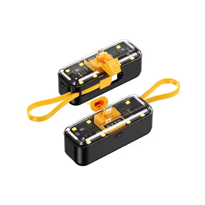 OXPOWER Eksterna baterija, 5000mAh, Lightning, Crna