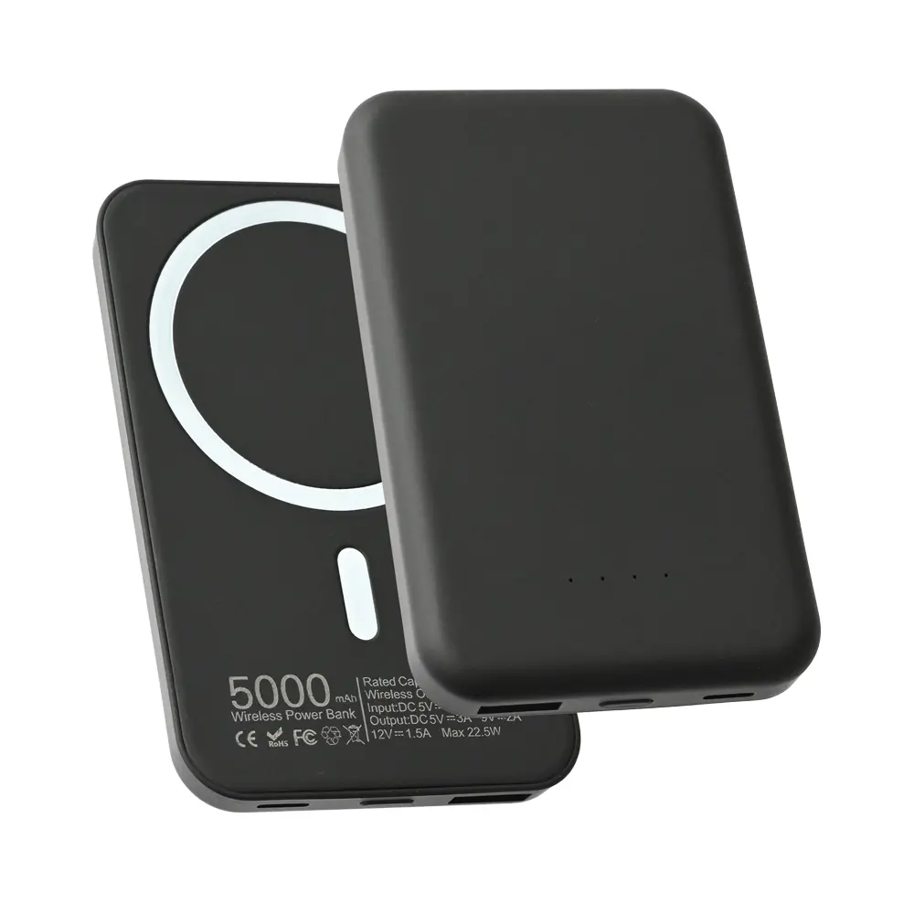 Ekserna baterija Magsafe PD 5000 mAh , Crna