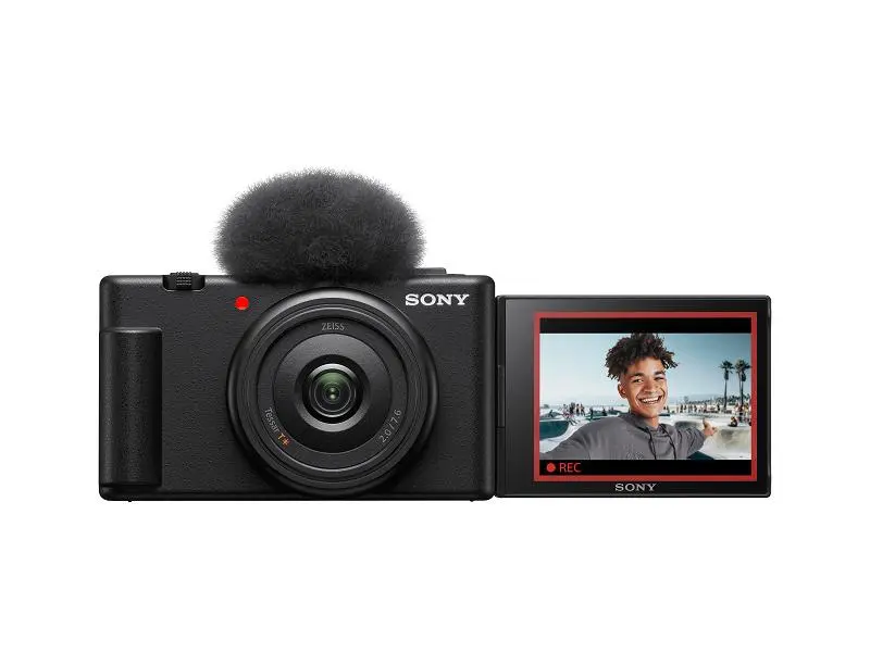 SONY ZV-1F Fotoaparat, Crni