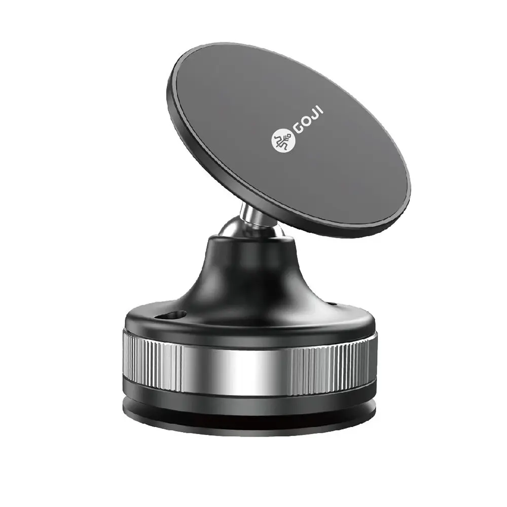 Goji Držač za mobilni telefon G7, Magnet i vakum, Crni