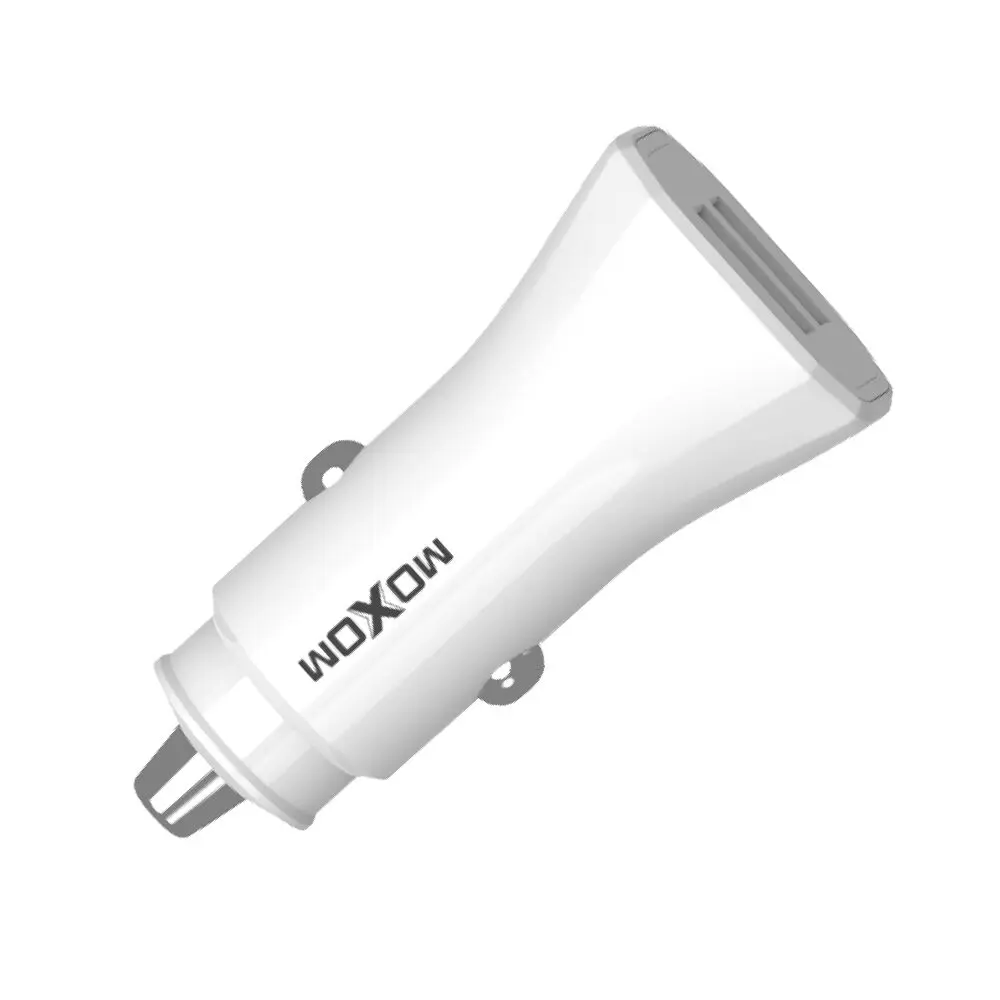 Moxom Auto punjač MX-VC31, 3A, Lightning, Beli