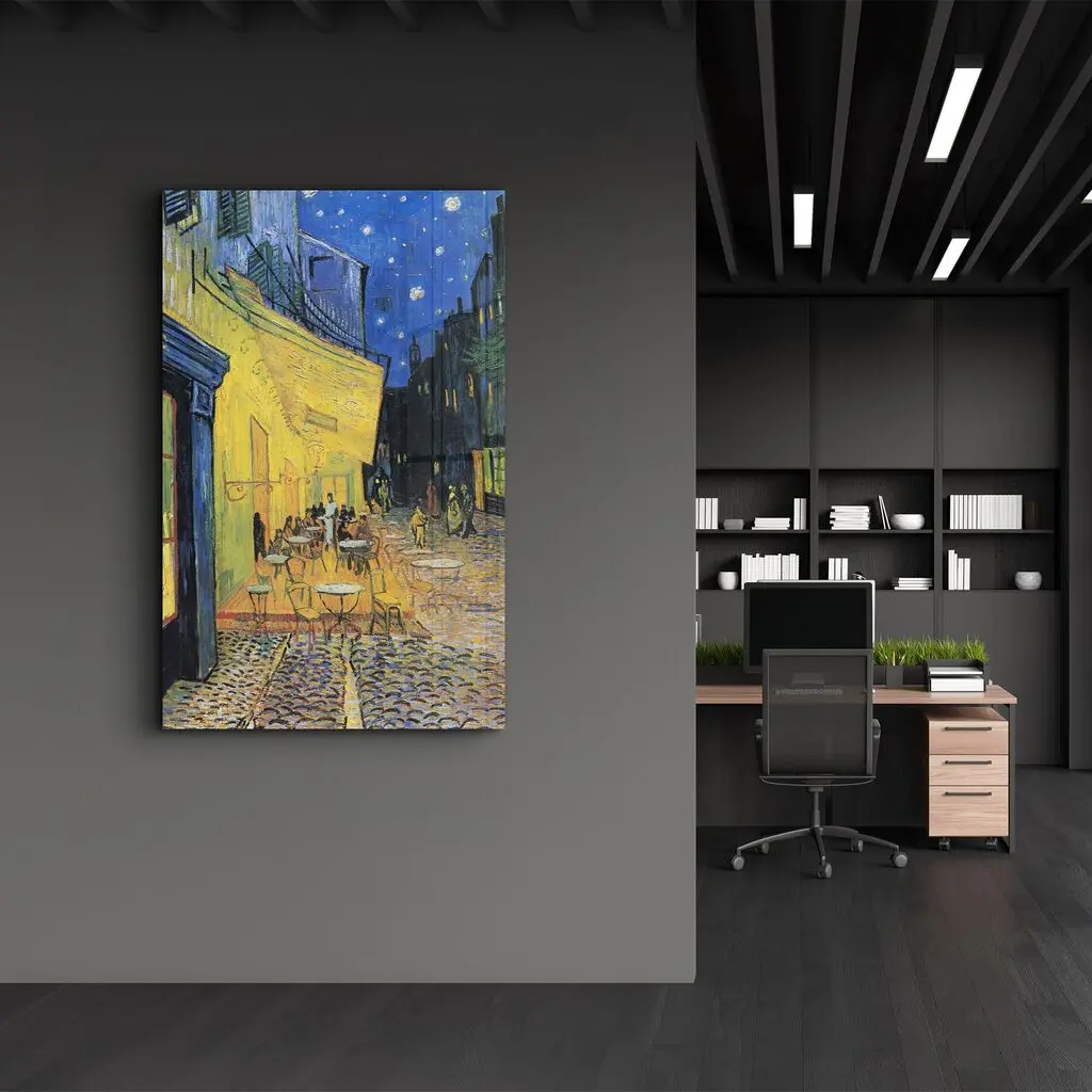 Wallity Dekorativna slika na kaljenom staklu, 35x55cm, Šarena
