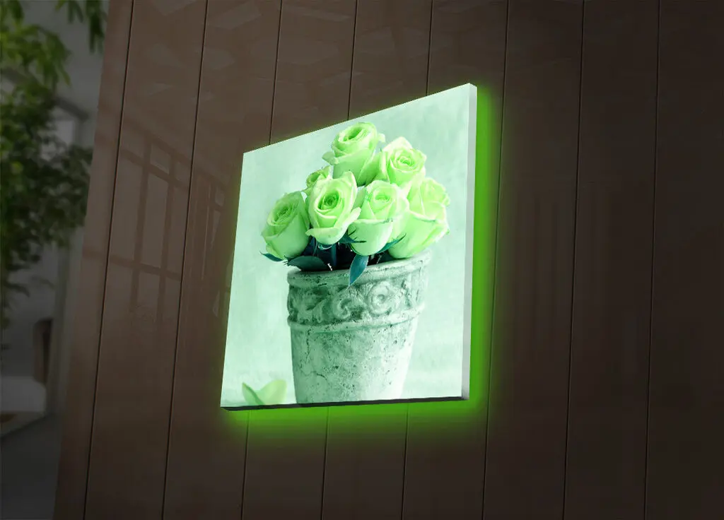 Wallity Slika sa LED osvetljenjem 4040DACT-37, 40x40 cm