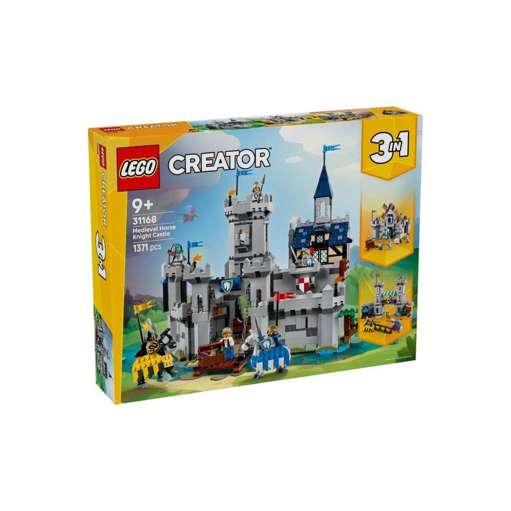 LEGO Srednjovekovni vitez konjanik i dvorac LE31168