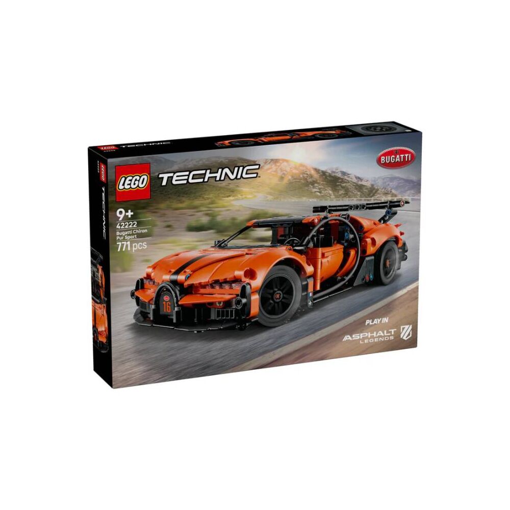 LEGO Bugatti Chiron Pur Sport hiperautomobil LE42222