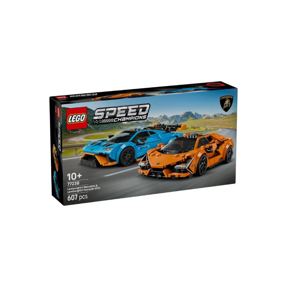 LEGO Lamborghini Revuelto i Huracán STO LE77238